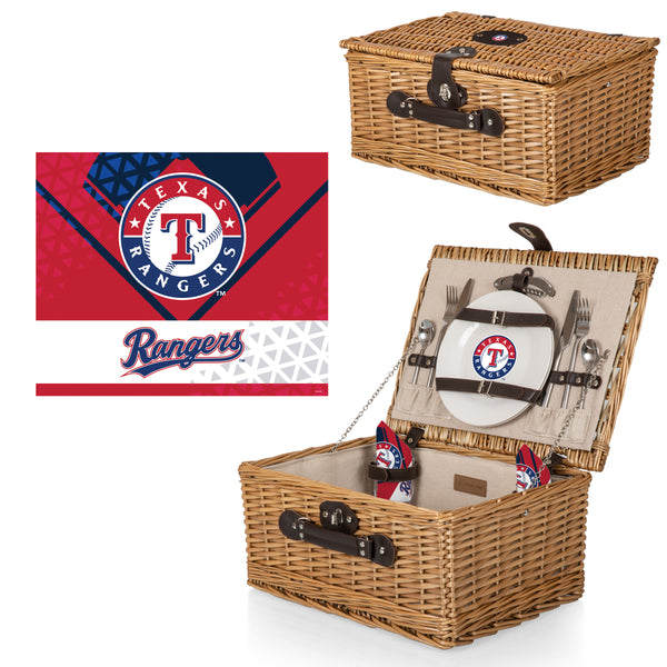 Texas Rangers - Classic Picnic Basket – PICNIC TIME FAMILY OF BRANDS