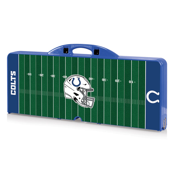 Indianapolis Colts - Picnic Table Portable Folding Table with Seats ...