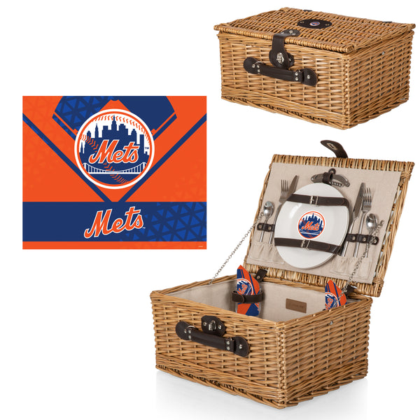 New York Mets - Classic Picnic Basket – PICNIC TIME FAMILY OF BRANDS