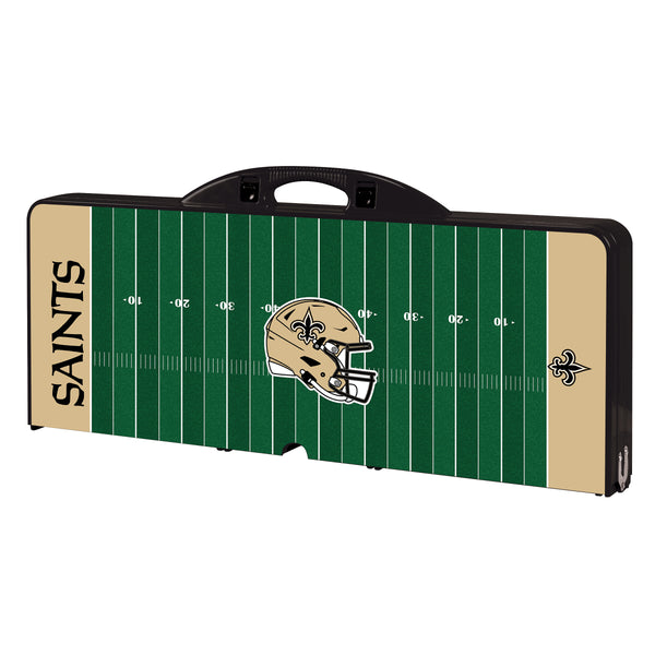 New Orleans Saints - Picnic Table Portable Folding Table with Seats ...
