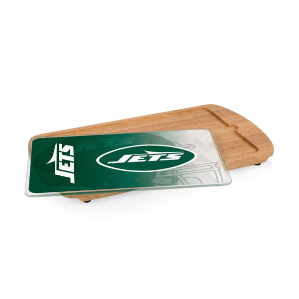 New York Jets - Billboard Glass Top Serving Tray – PICNIC TIME FAMILY ...