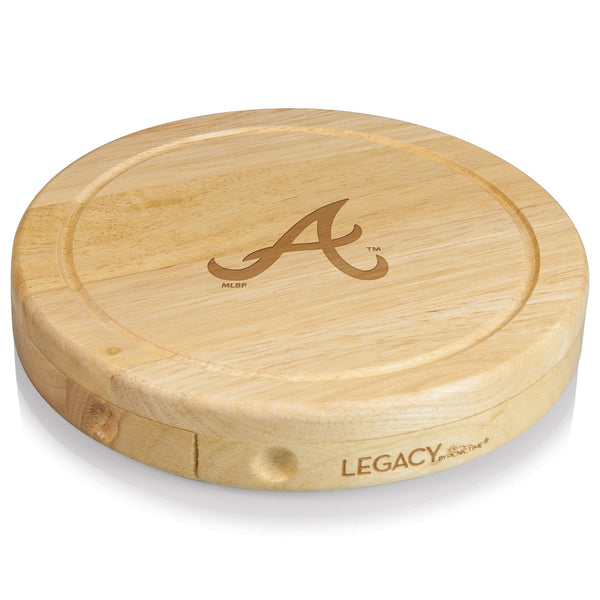Atlanta Braves - Brie Cheese Cutting Board & Tools Set – PICNIC TIME ...