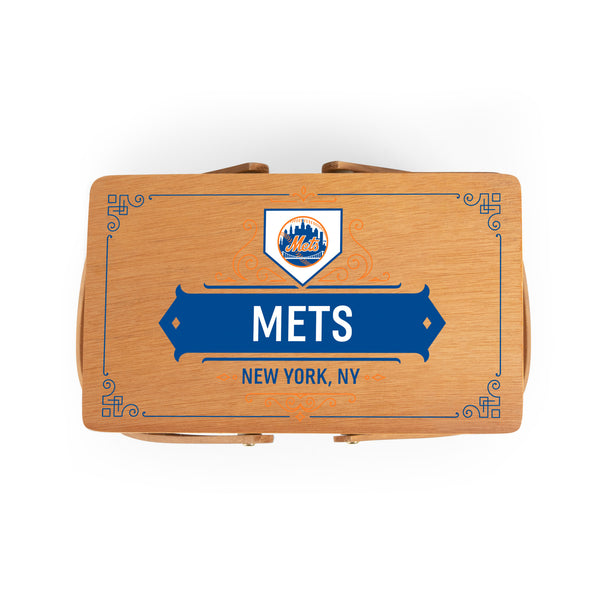 New York Mets - Poppy Personal Picnic Basket – PICNIC TIME FAMILY OF BRANDS